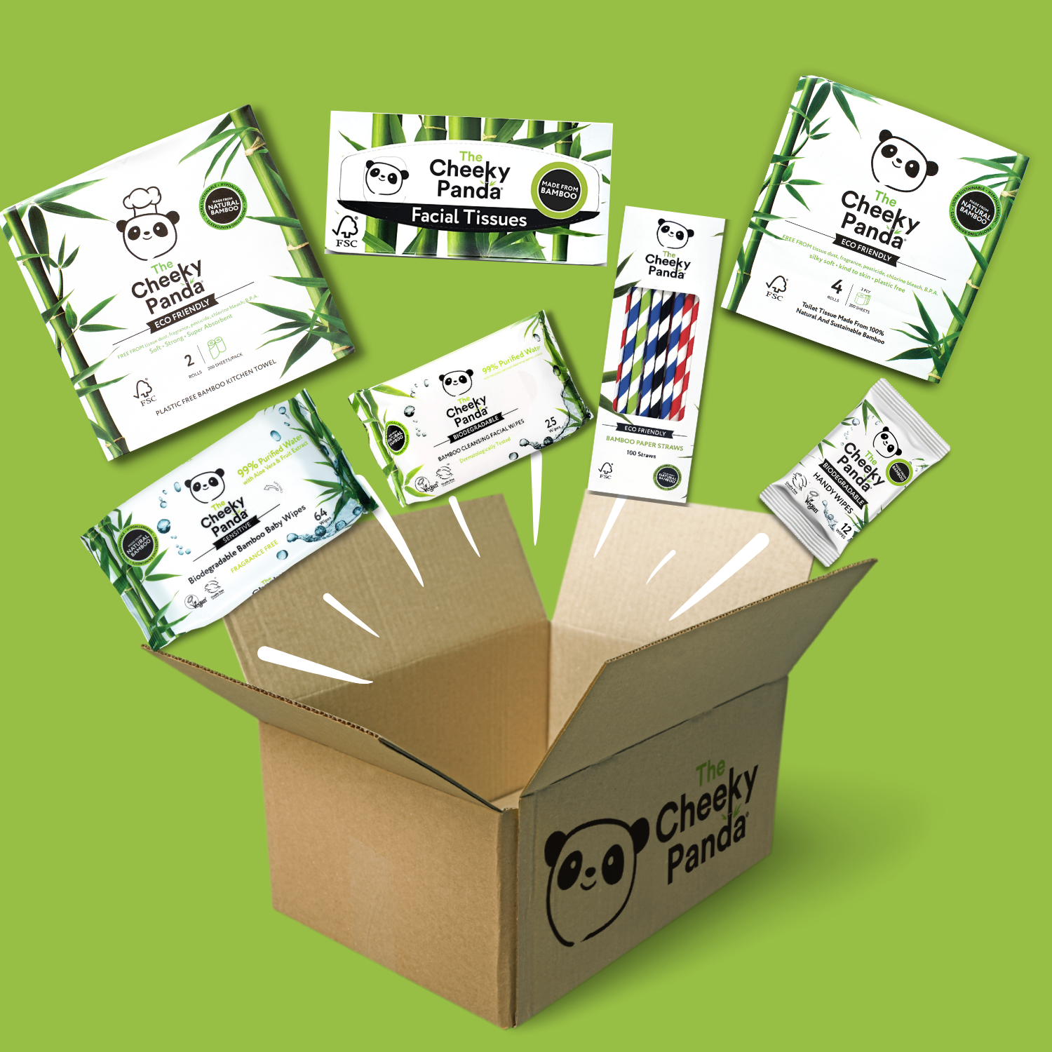 Cheeky Bamboo Eco Friendly Bundles – Cheeky Panda