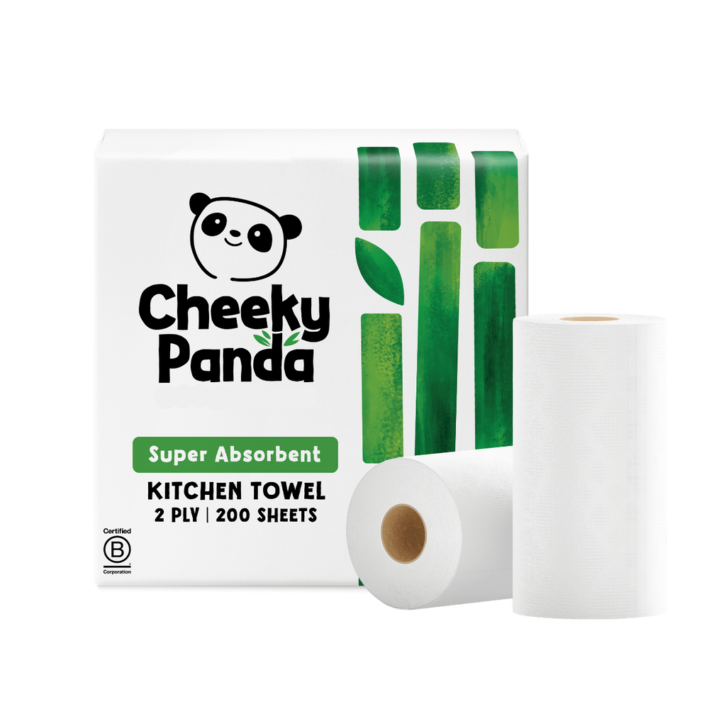 Bamboo Kitchen Roll 10 Rolls | Bamboo Paper Towels – Cheeky Panda