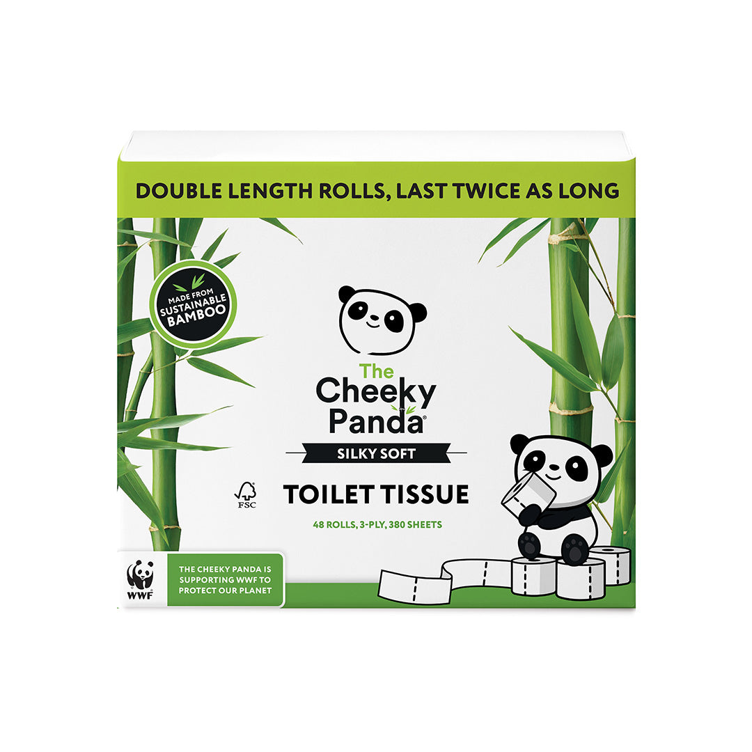 Soft, Sustainable & Biodegradable Bamboo Tissues (12 boxes) – Cheeky Panda