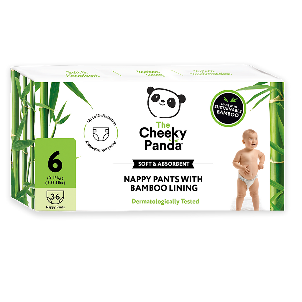 Bamboo Pull-Up Nappy Pants (size 4-6, 36-44 nappies per box) – Cheeky Panda