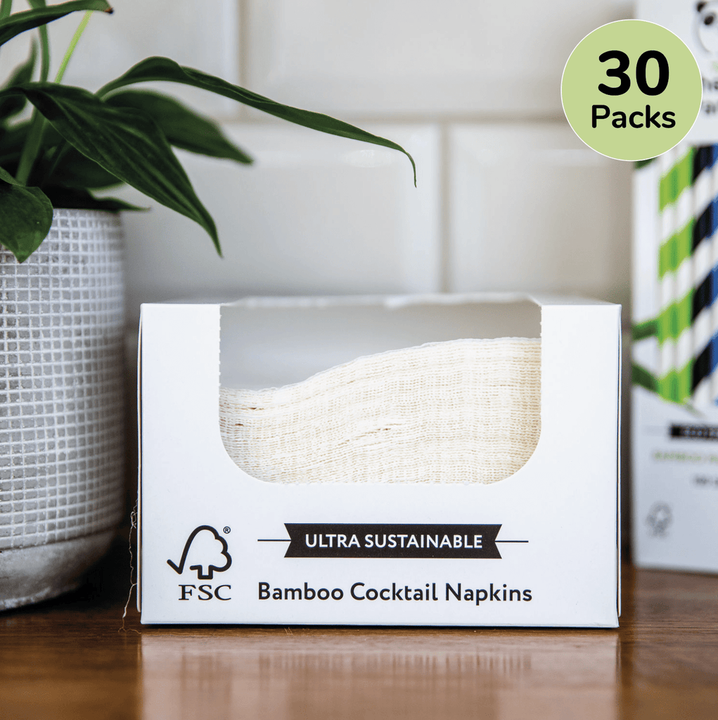 Biodegradable Napkins: Eco-Friendly Bamboo Napkins · Cheeky Panda UK